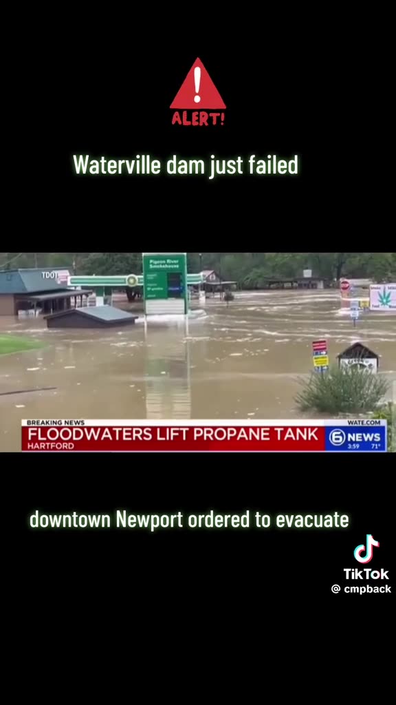 When Waterville Dam Failed In North Carolina