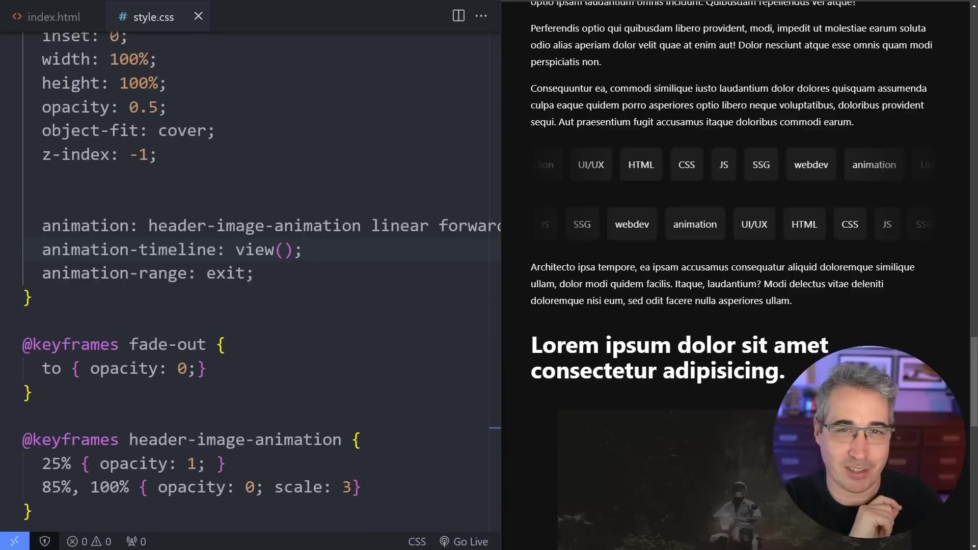 Incredible scroll-based animations with CSS-only